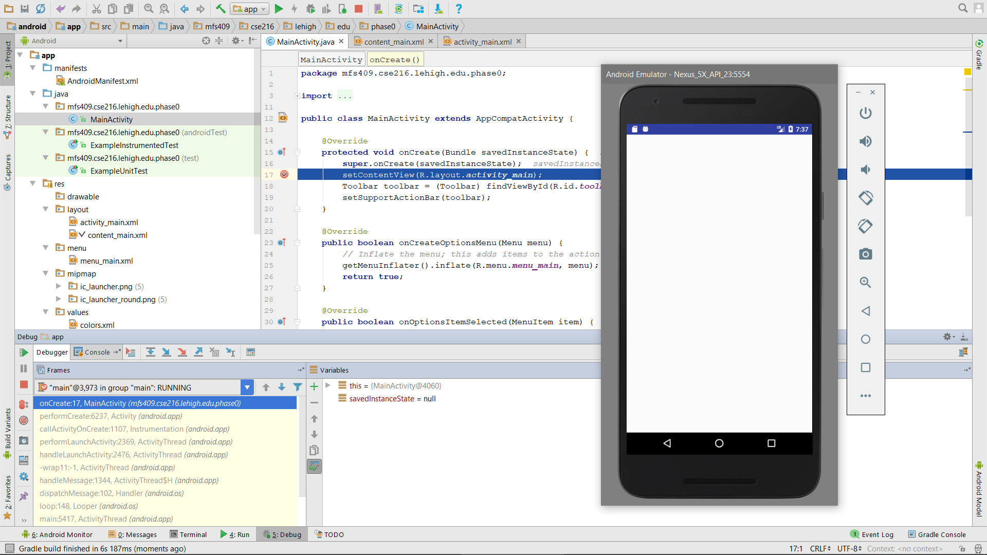 Lehigh University Software Engineering Tutorial Series: Building an ...